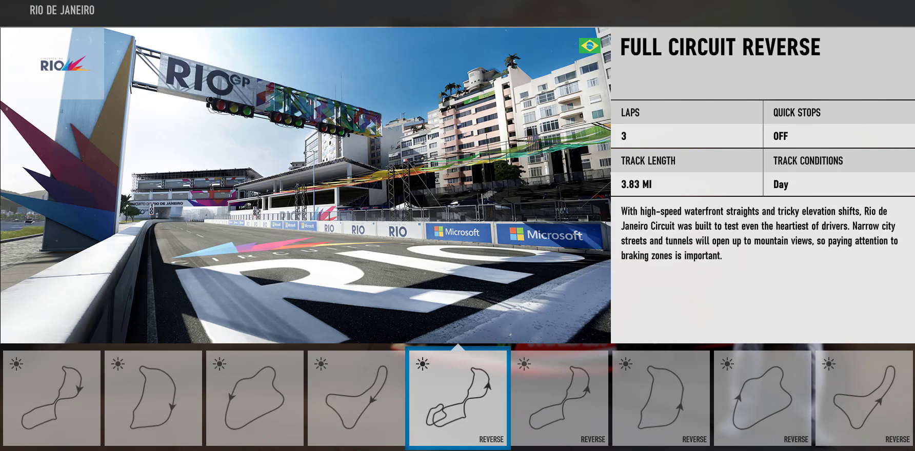 Forza Motorsport 7 Track Layouts